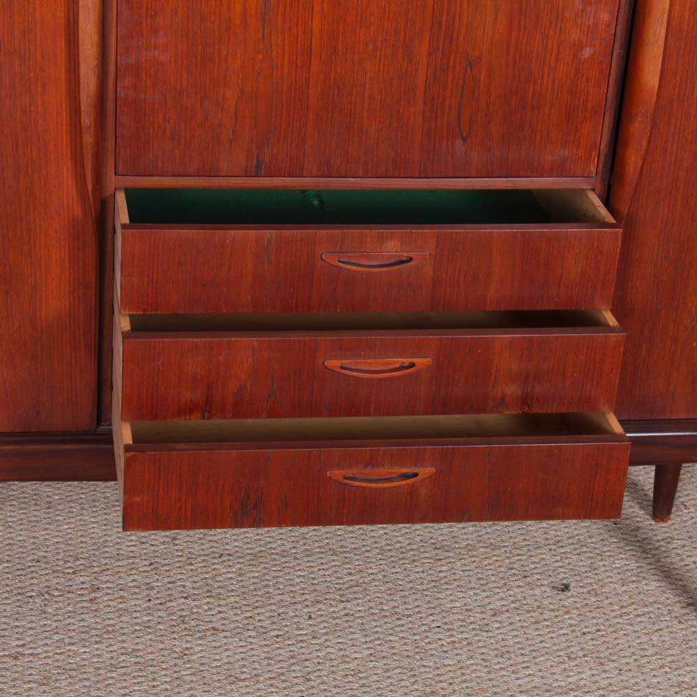 Enfilade scandinave par Henry Walter Klein pour Bramin, 1960 | Selency