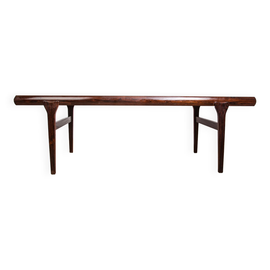 Table basse extensible en palissandre par Johannes Andersen pour Silkeborg 1960 | Selency