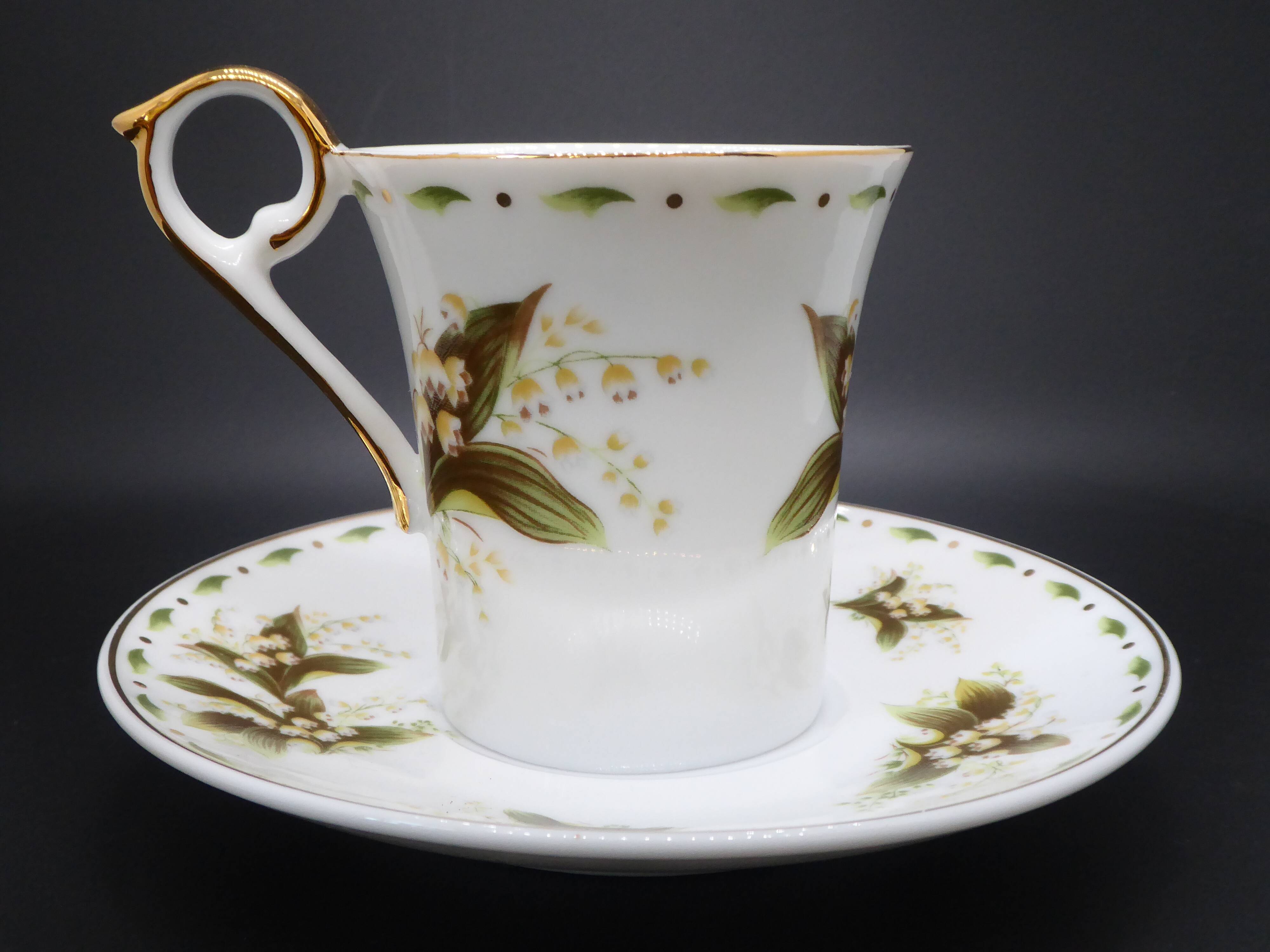 Tasse en porcelaine décor du galion | Selency