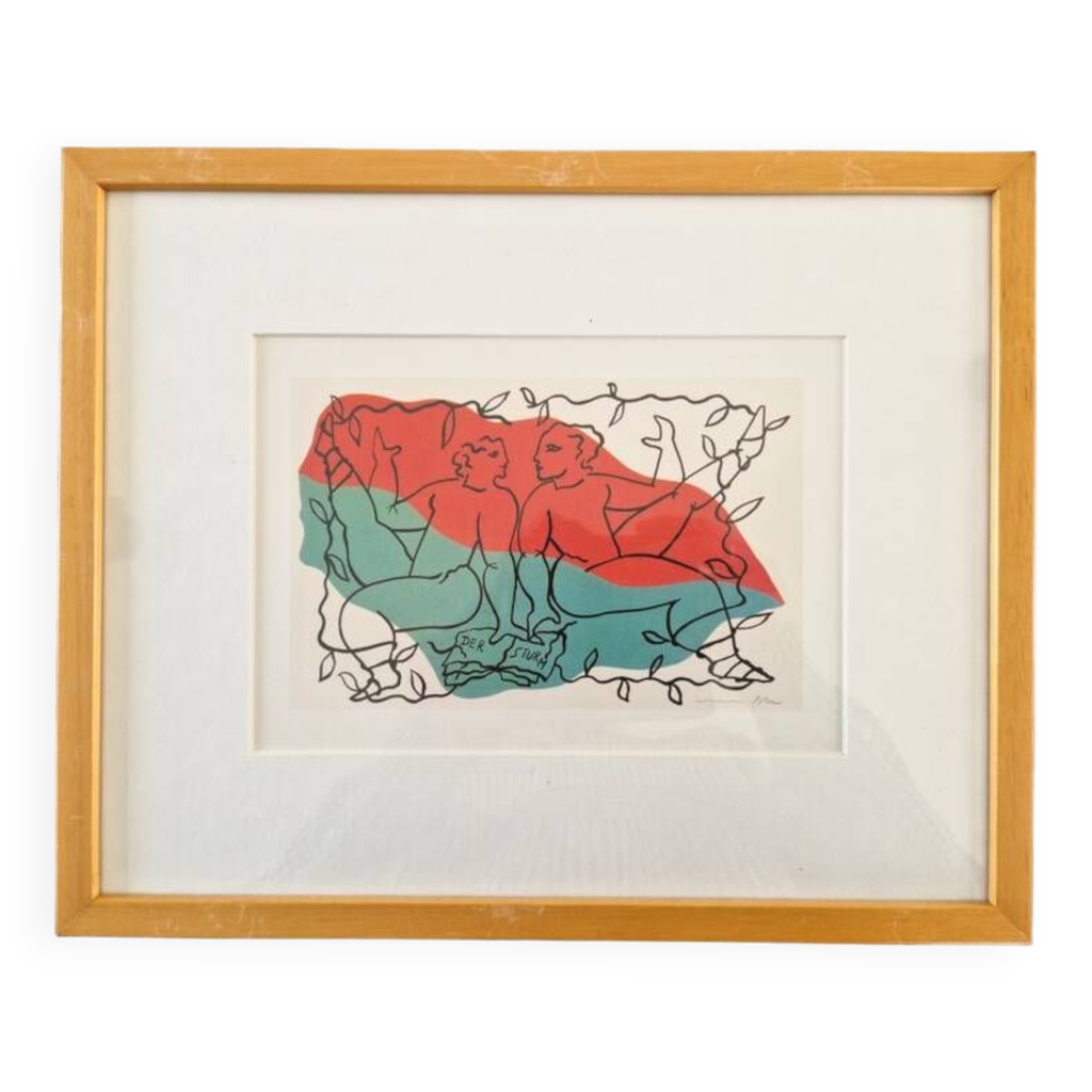 Marco del Re (1950-2019) - Lithographie en couleurs sur papier - Der ...