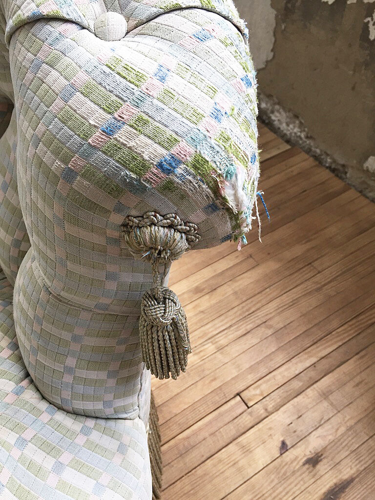 Napoleon III padded toad chair | Selency