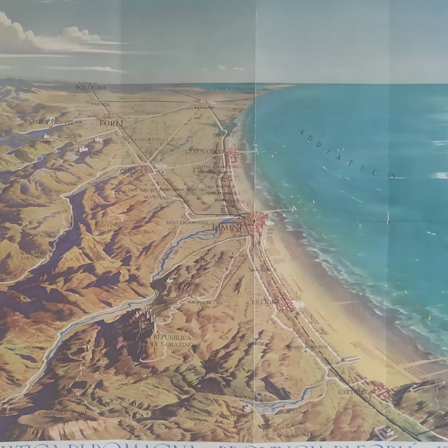 Rivière Romagnole Carte: Riviera Romagnole Maps – KLTG