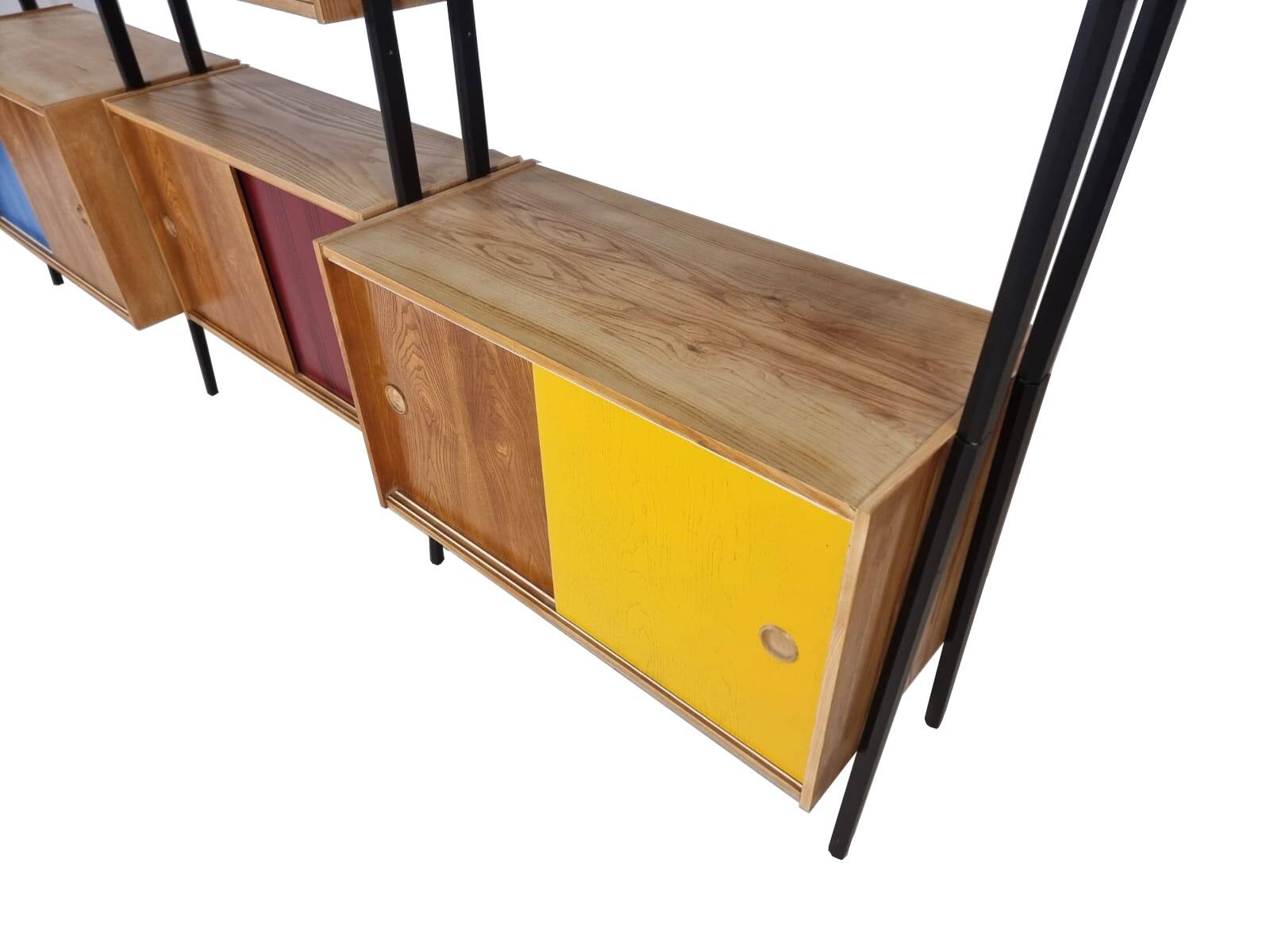 Vintage Modular Wall Unit, 1970s, Set of 3 | Selency