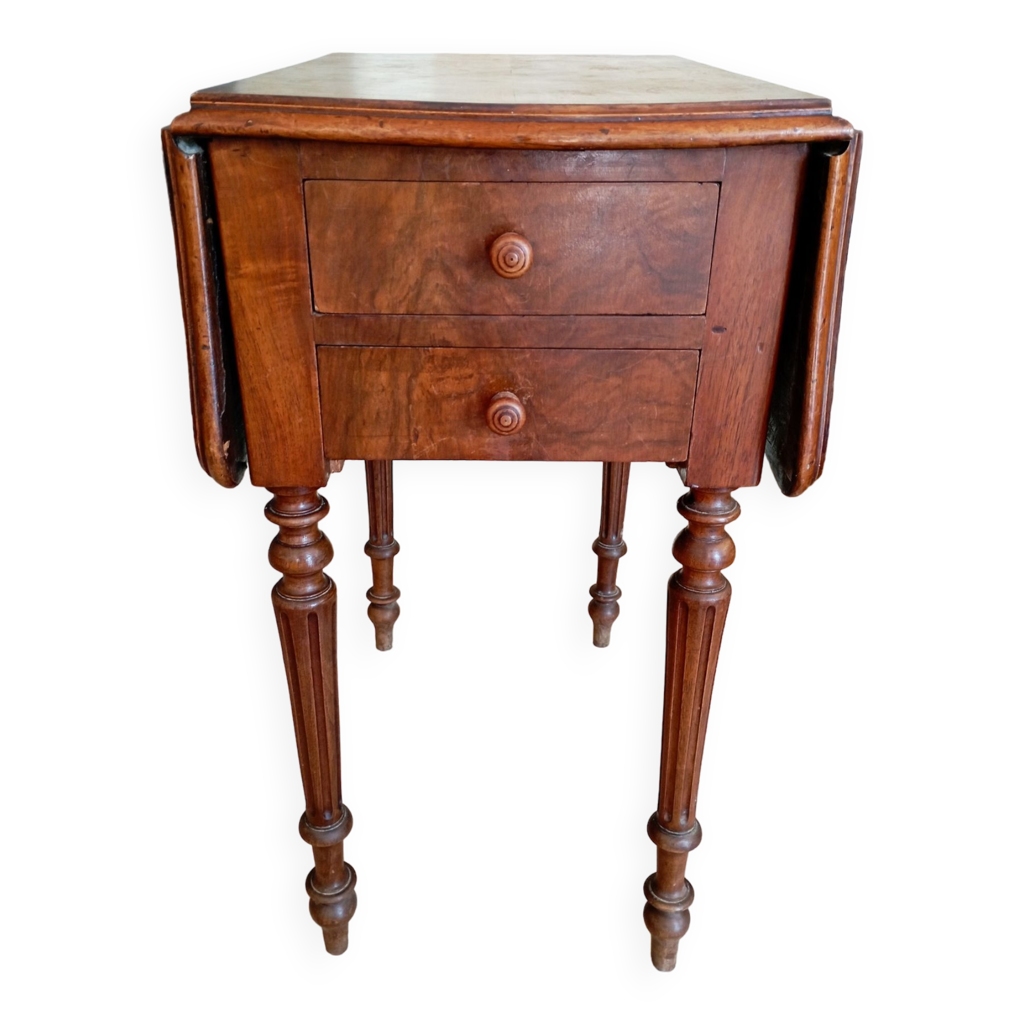 Table d'appoint plateau à rabats | Selency