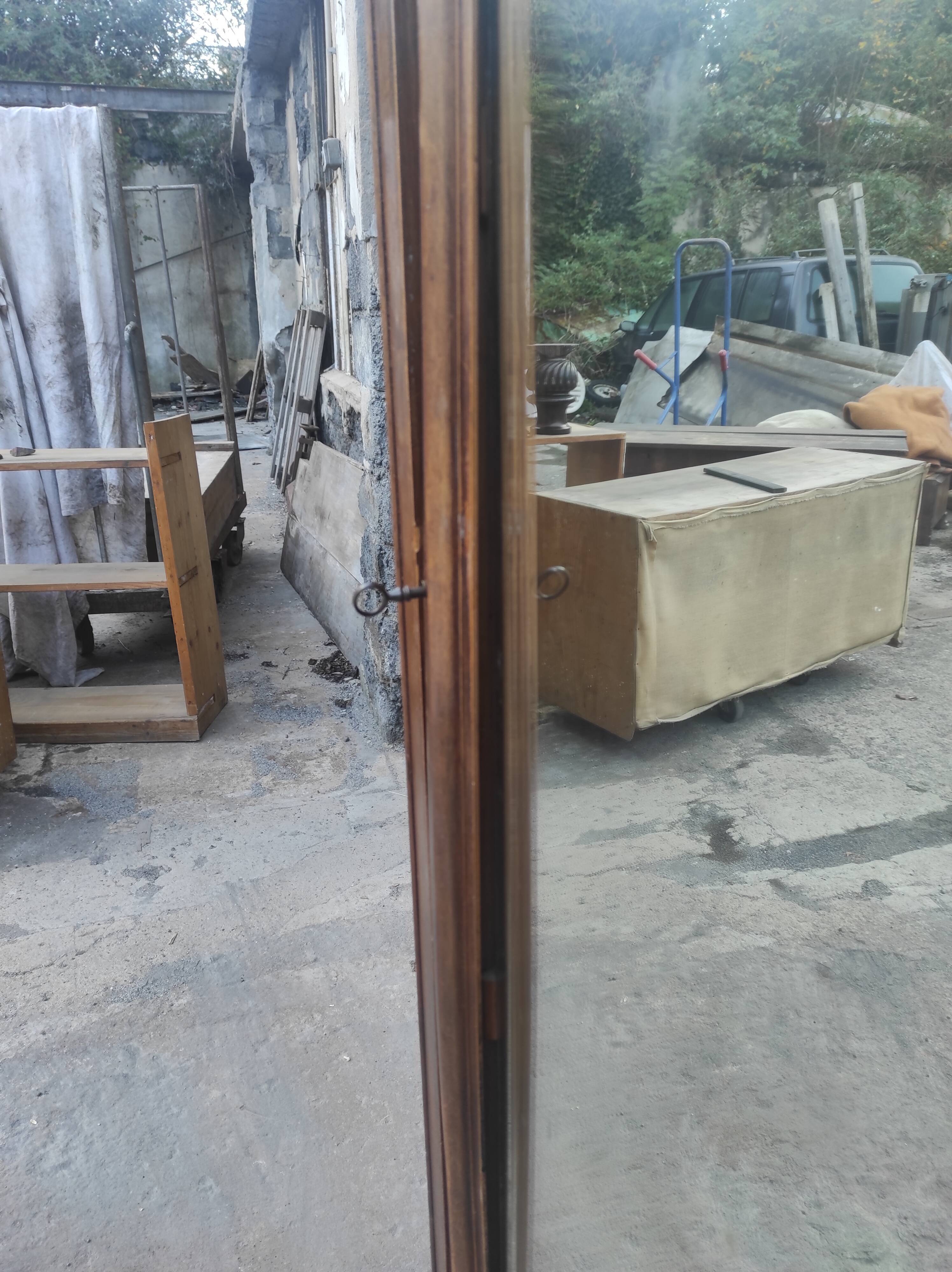 Ancienne bonnetière armoire à glace à coquille Louis XV XIXe siècle ...