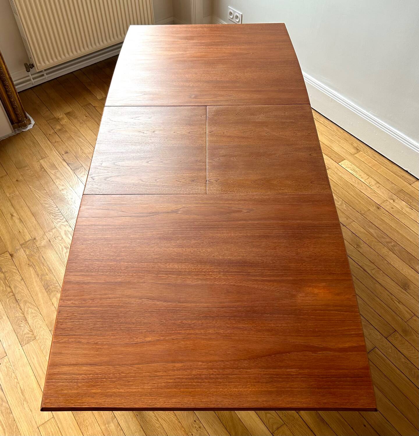 Table teck rallonge papillon | Selency