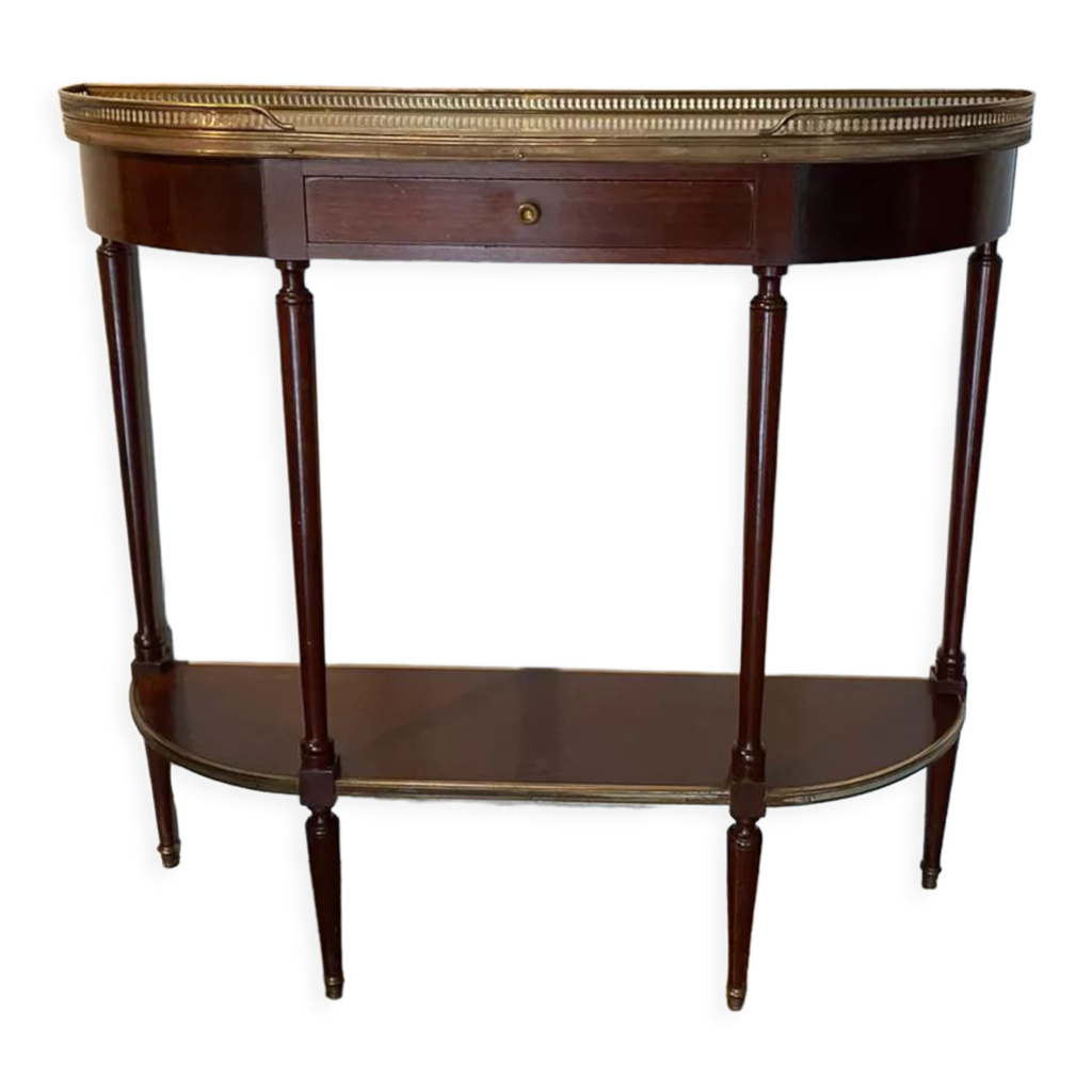 Console marbre et bois | Selency