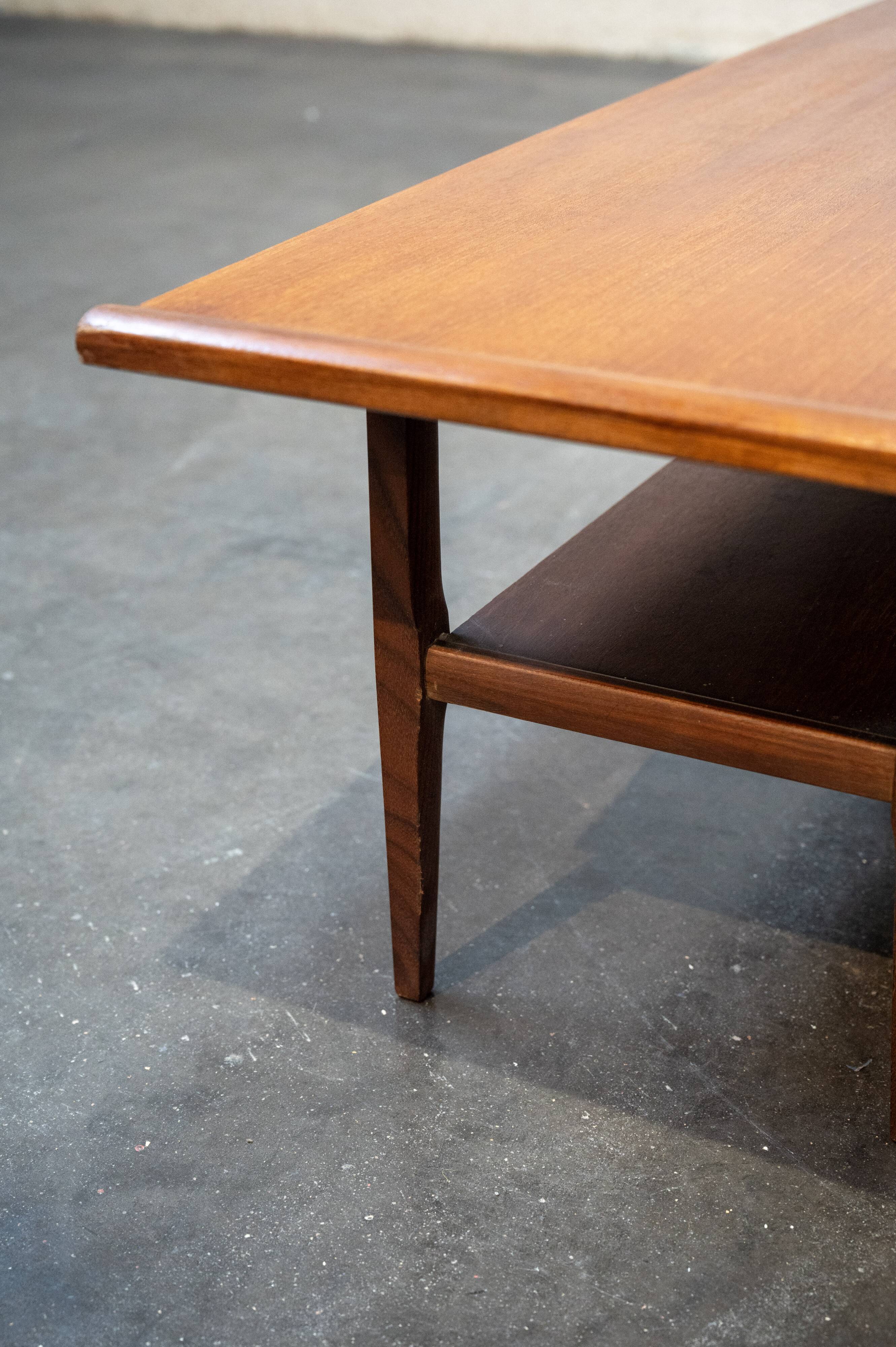 Table basse double plateau | Selency