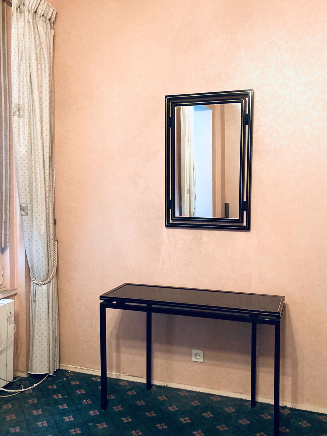 Console et miroir Pierre Vandel | Selency