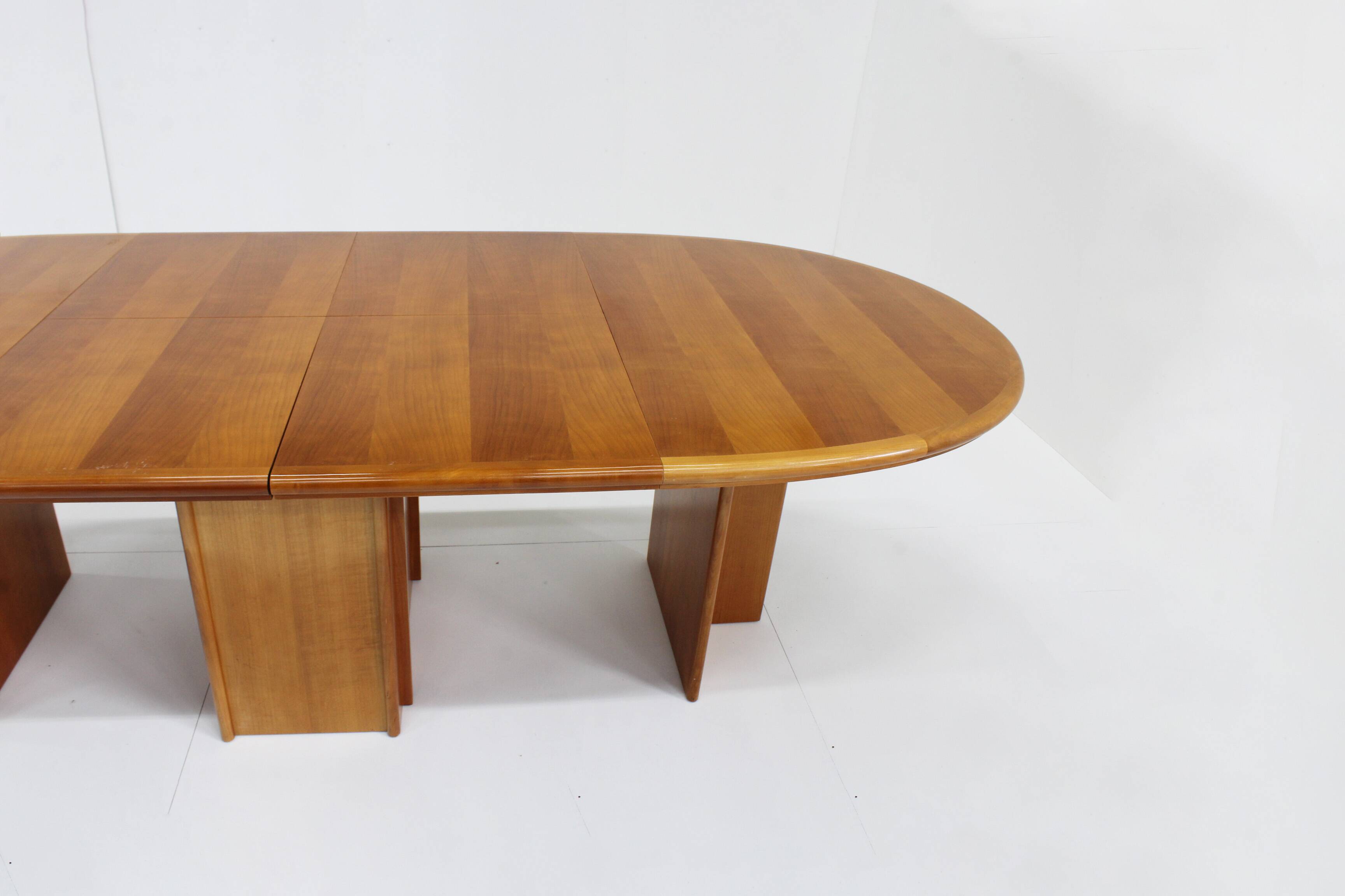Table à manger ovale extensible vintage des années 1960 | Selency