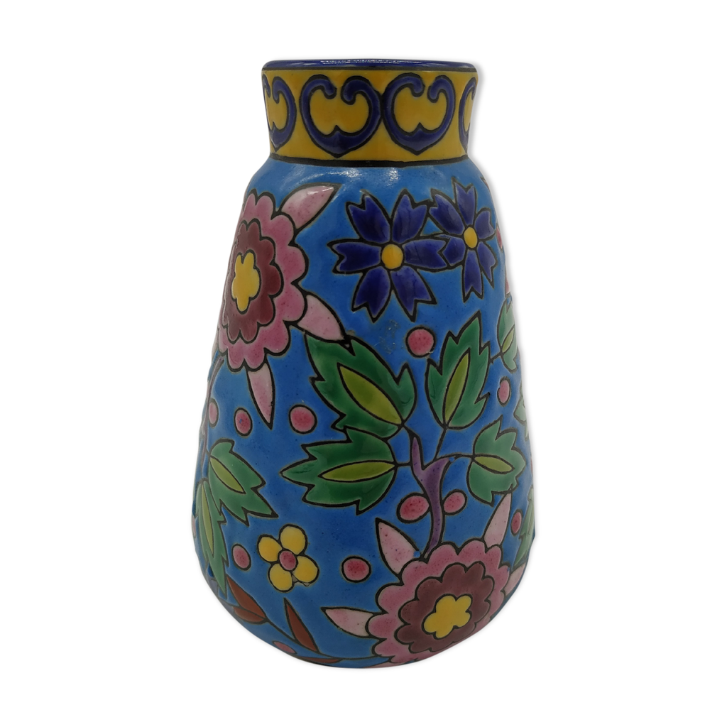 Vase en émaux de la Louvière | Selency