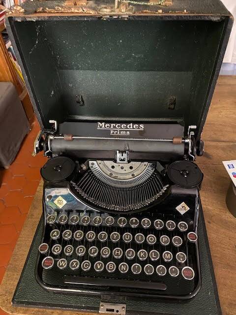 Machine a écrire mercedes prima | Selency
