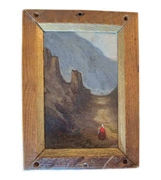 Tableau miniature ancien | Selency