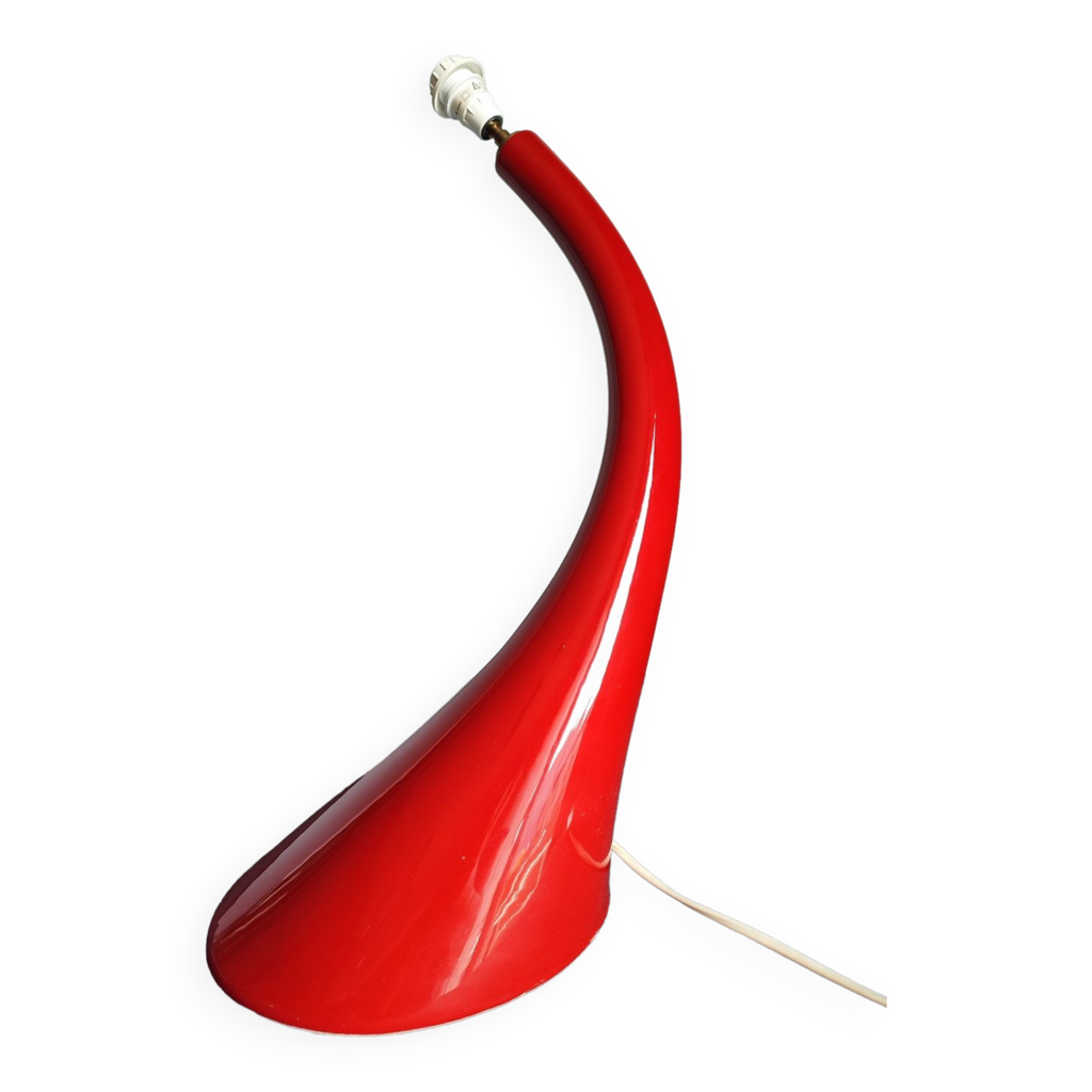 Pied de lampe Kostka en céramique design modèle Gemo vintage | Selency