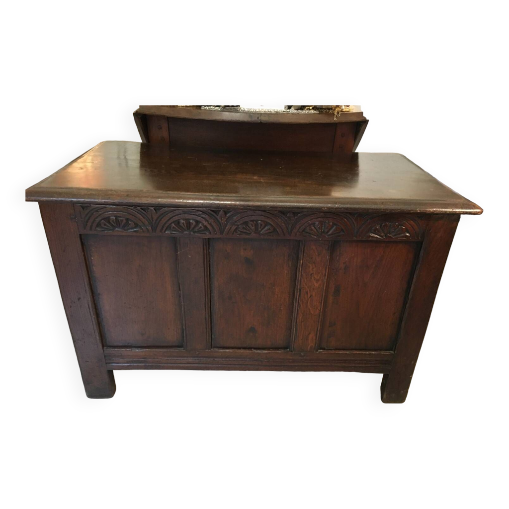 Coffre en chêne, XIXème | Selency