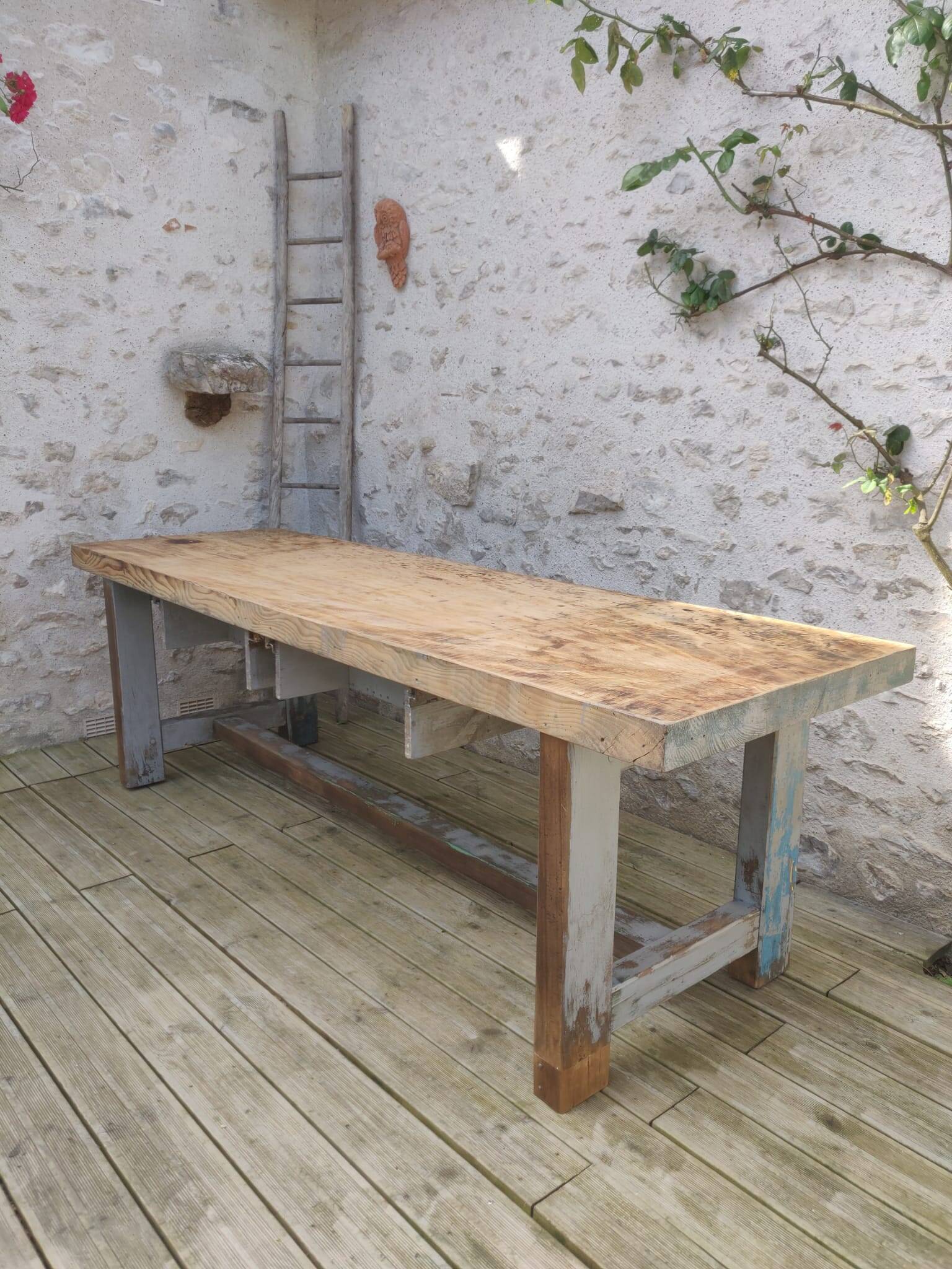 Table de métier avec tiroirs | Selency