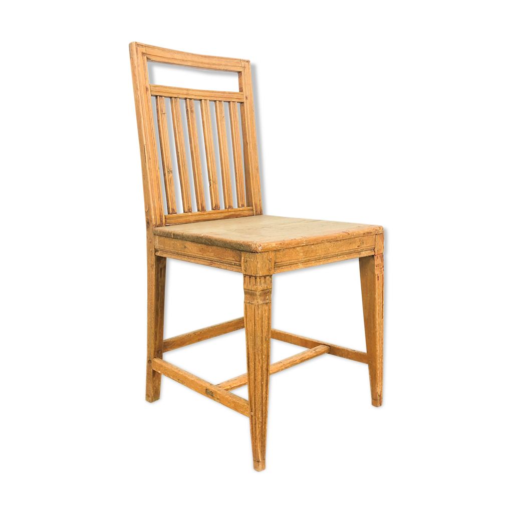 Chaise d’époque gustavienne suédoise 18ème siècle | Selency