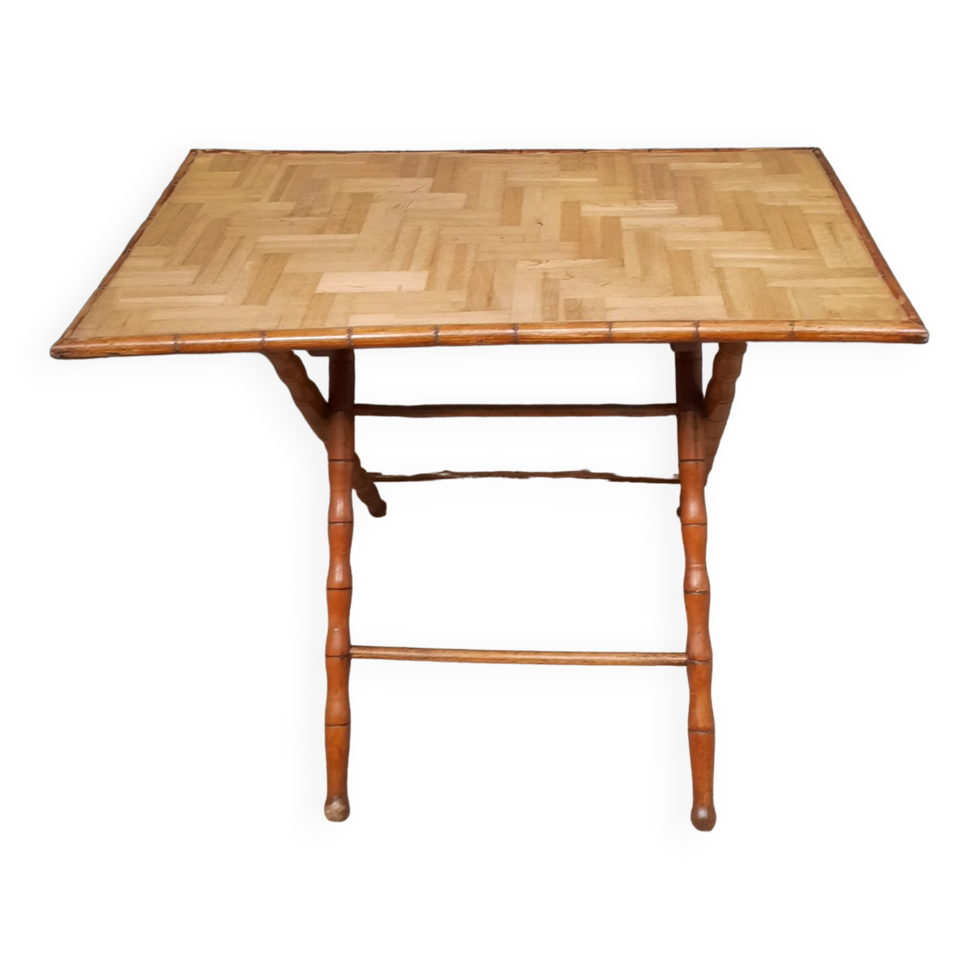 Table pliante en bambou | Selency