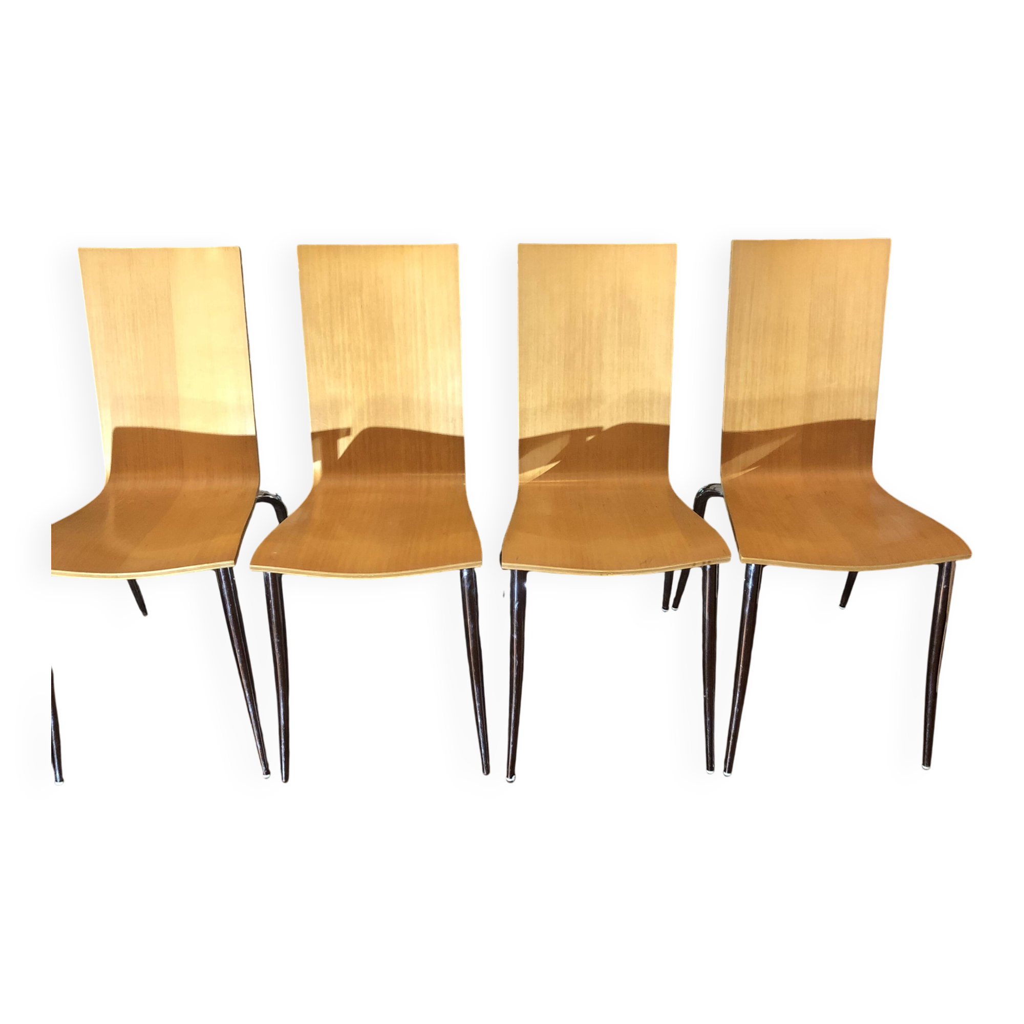 4 chaises Tango du designer Philippe Starck | Selency