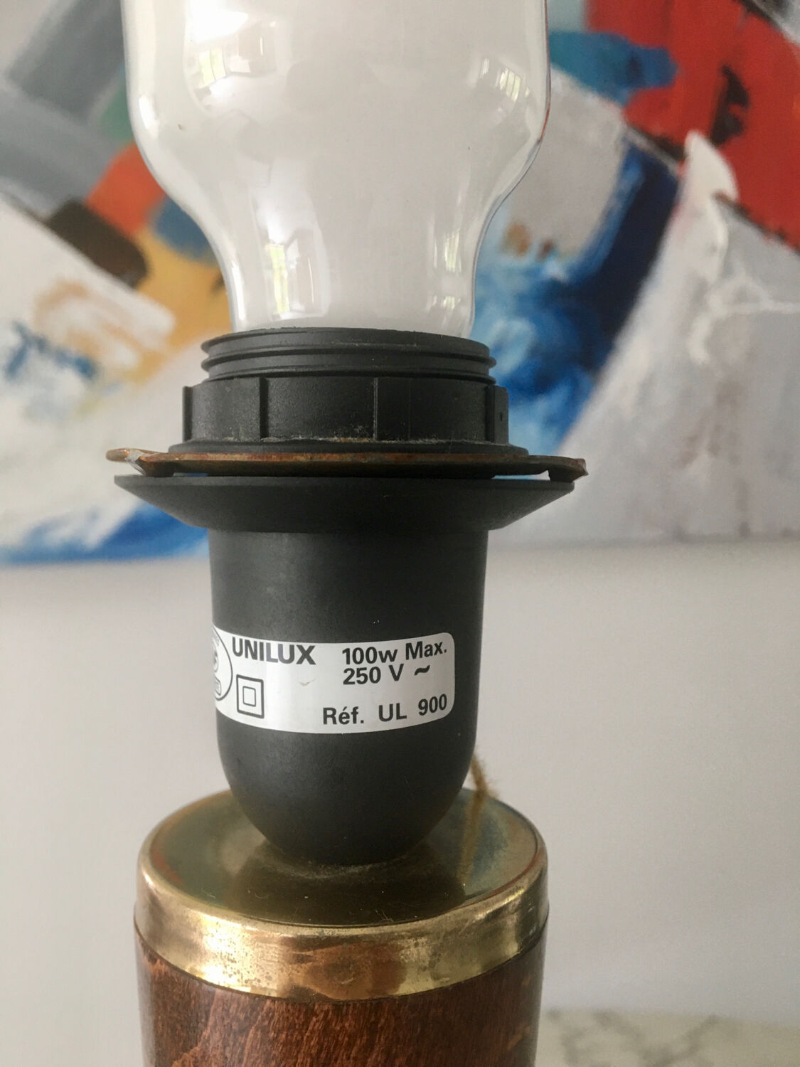 Lampe à poser Unilux années 80 | Selency