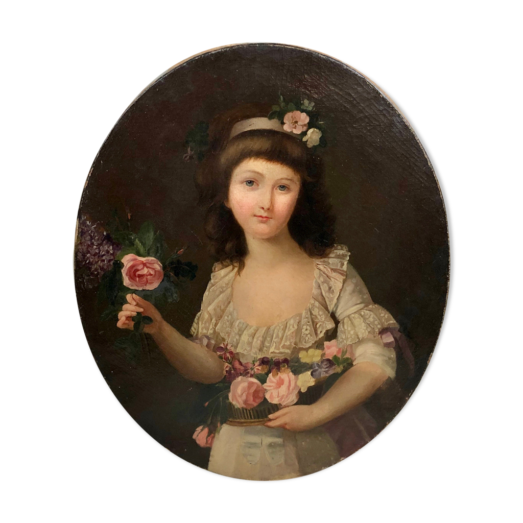 Portrait De Jeune Fille Selency