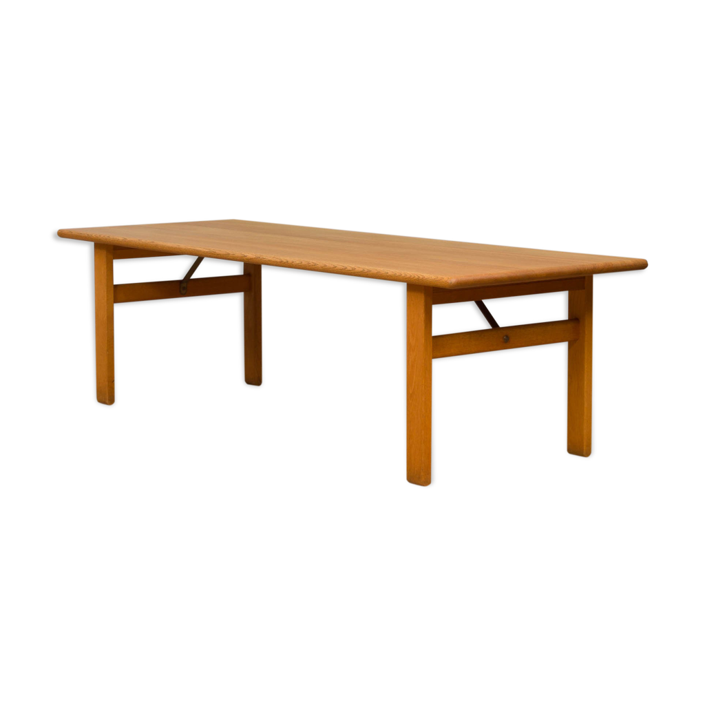 Table basse en chêne par Borge Mogensen | Selency