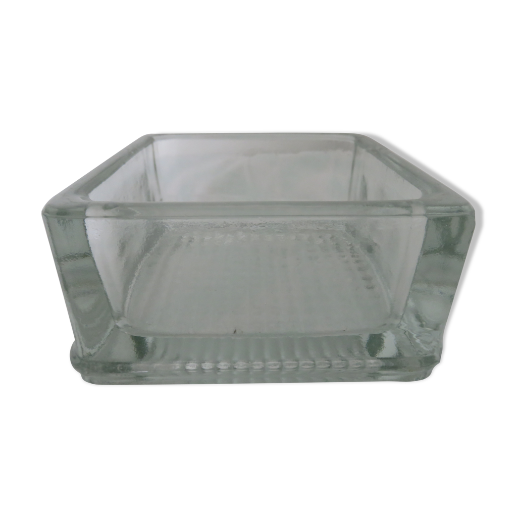 Cendrier pavé de verre moderniste années 40 50 | Selency