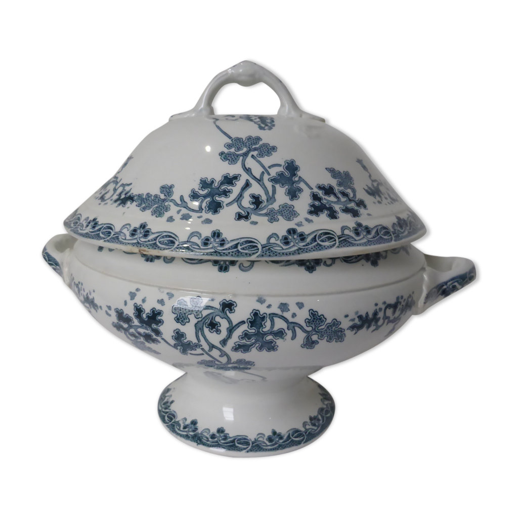 Soupière en terre de fer de St Amand et Hamage modèle Modern Style ...