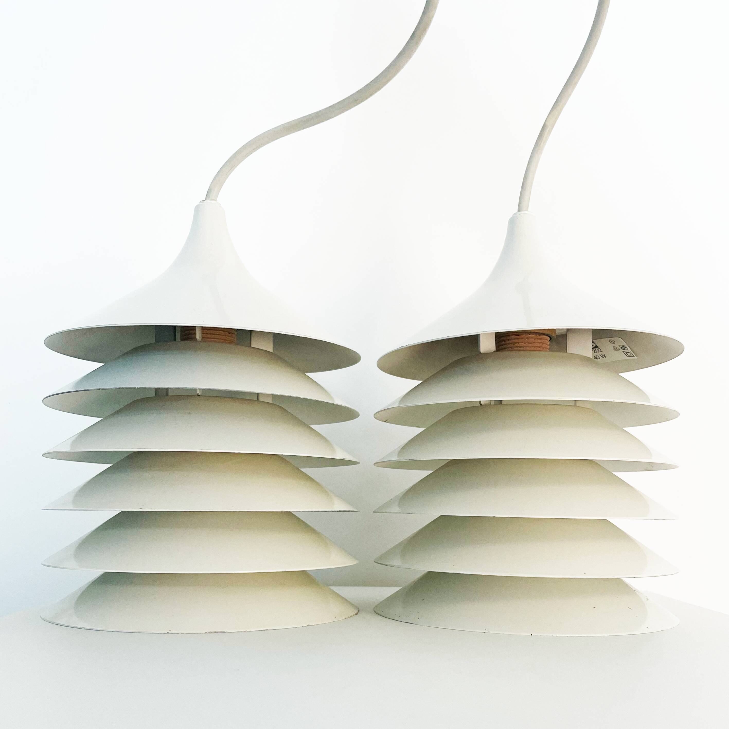 Suspension vintage IKEA Duett de Bent Gantzel Boysen | Selency