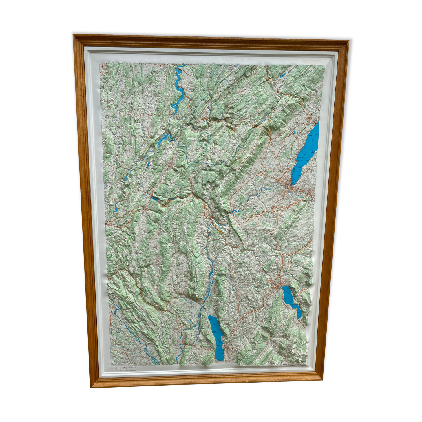 Carte IGN en relief | Selency