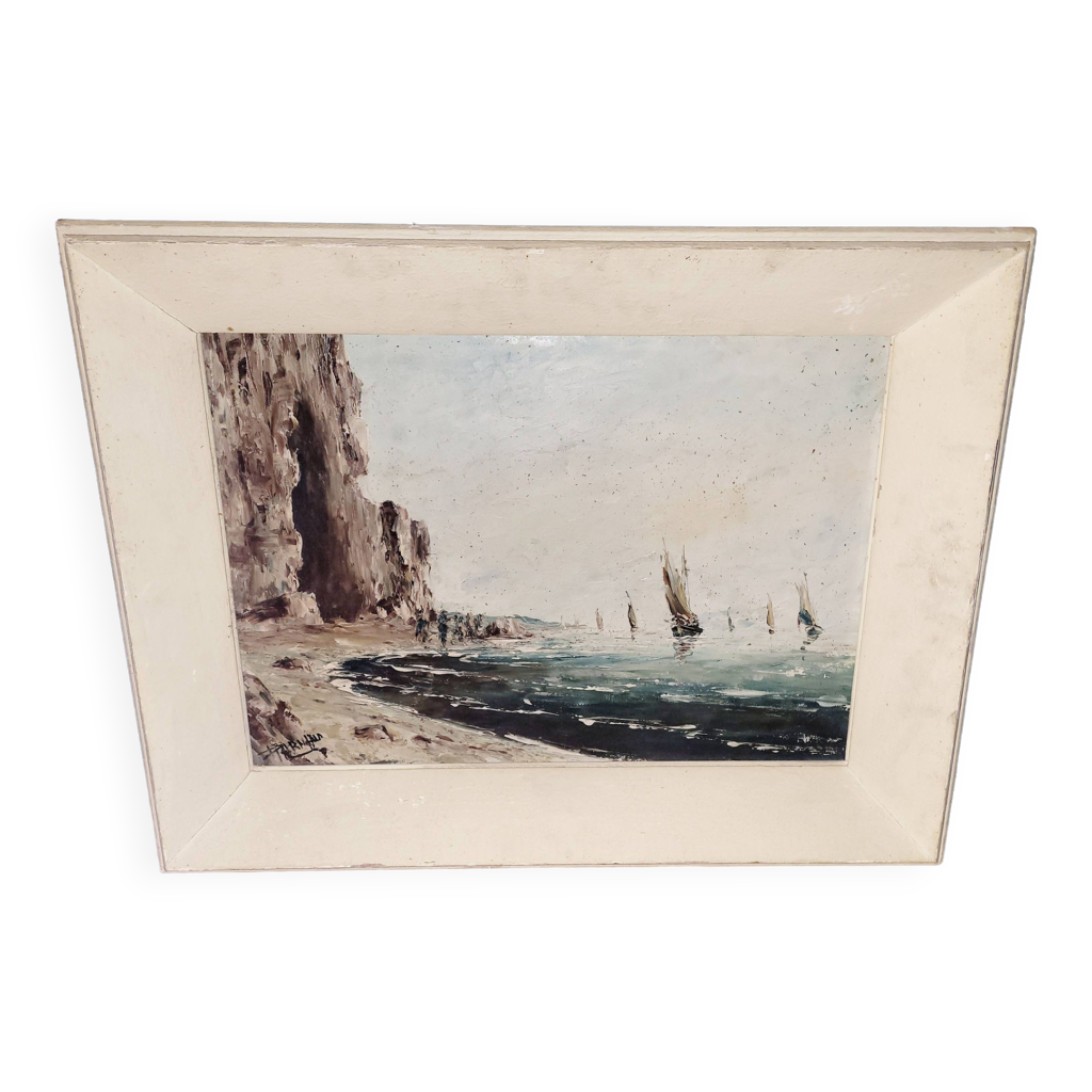 Tableau néo-impressionnisme - Pierre Arnaud - Huile sur Panneau ...