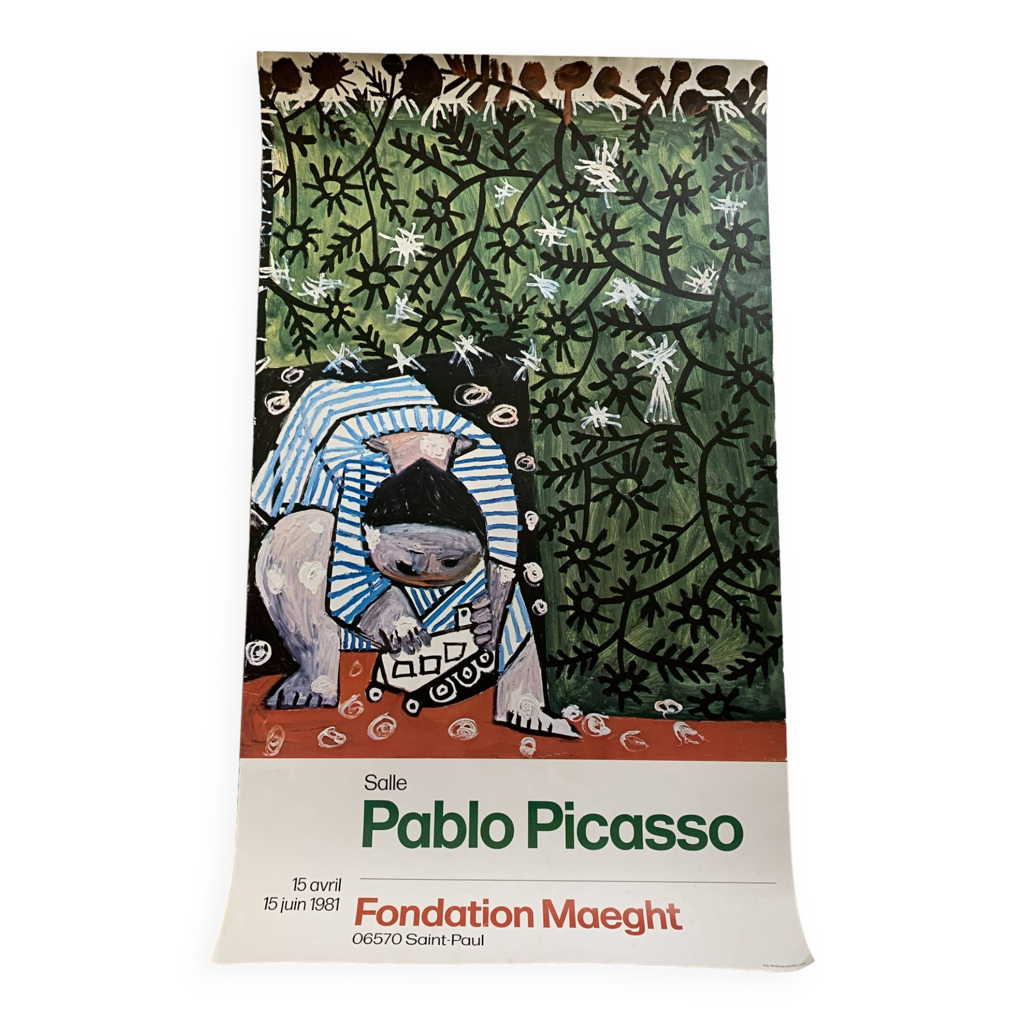 “Pablo Picasso Room” poster from the Maeght Foundation | Selency