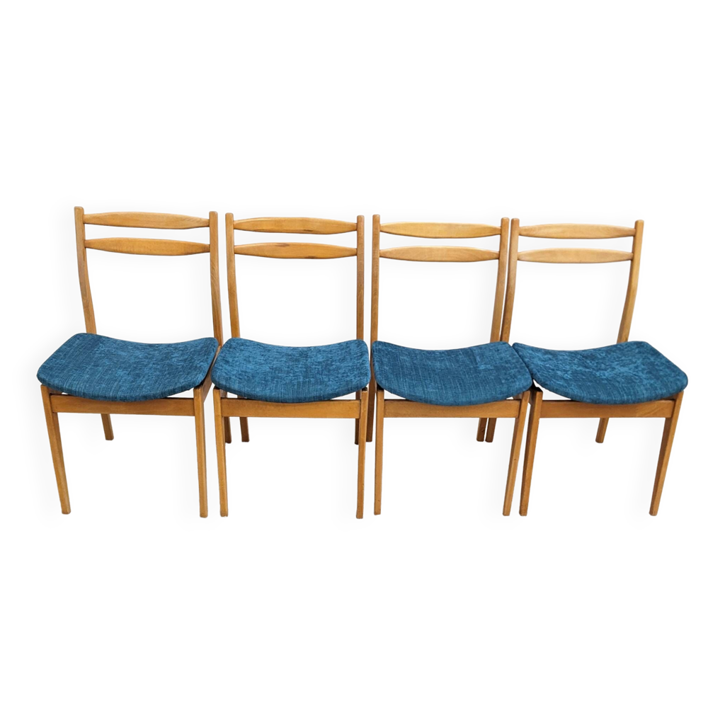 Lot de 4 chaises vintages | Selency