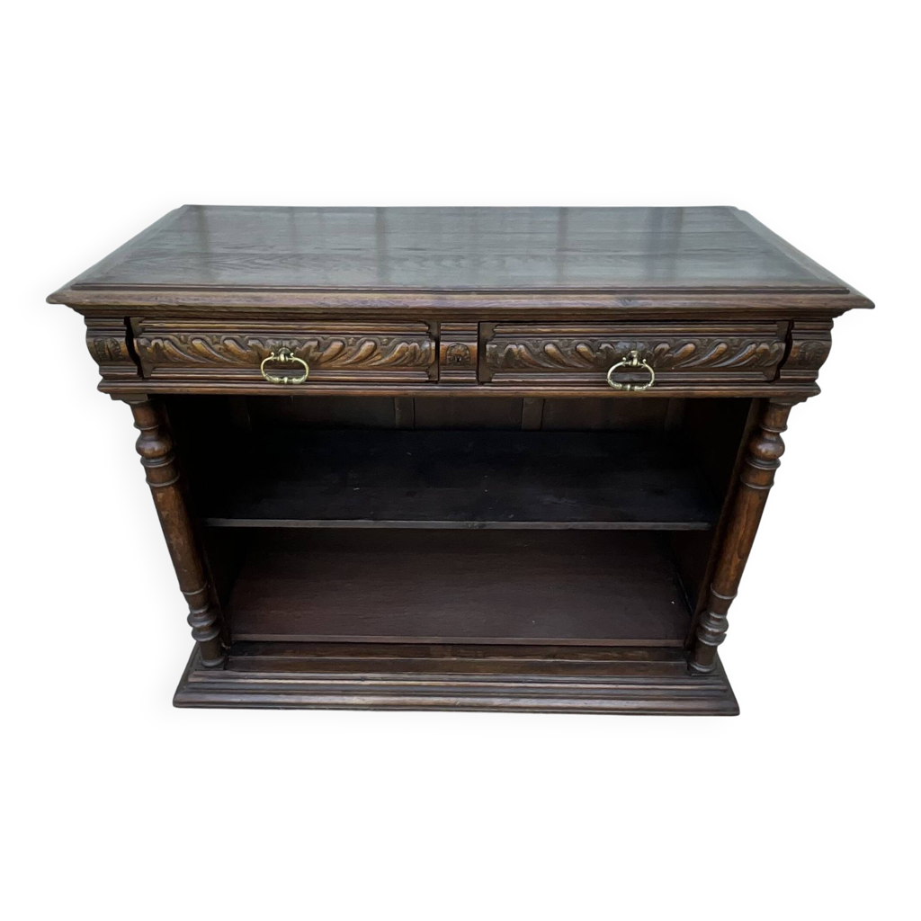 Solid Oak Storage Unit – Country Style, Late 19th Century | Selency