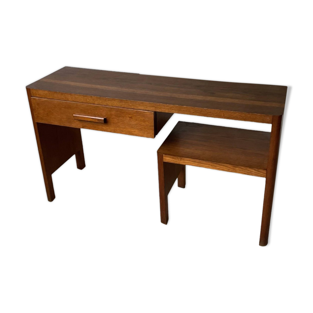 Console en chêne années 50 | Selency