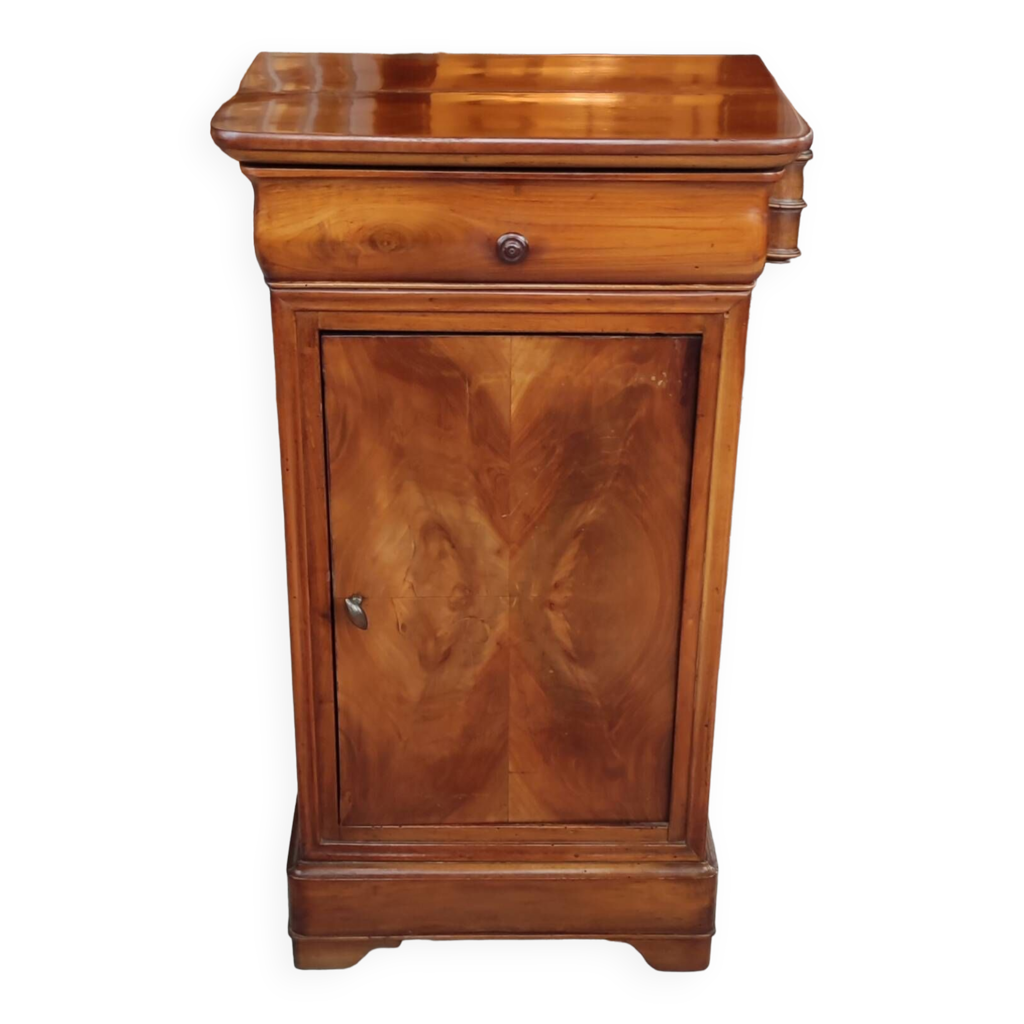 Ancien Chevet Meuble D Appoint Table De Nuit Louis Philippe / | Selency