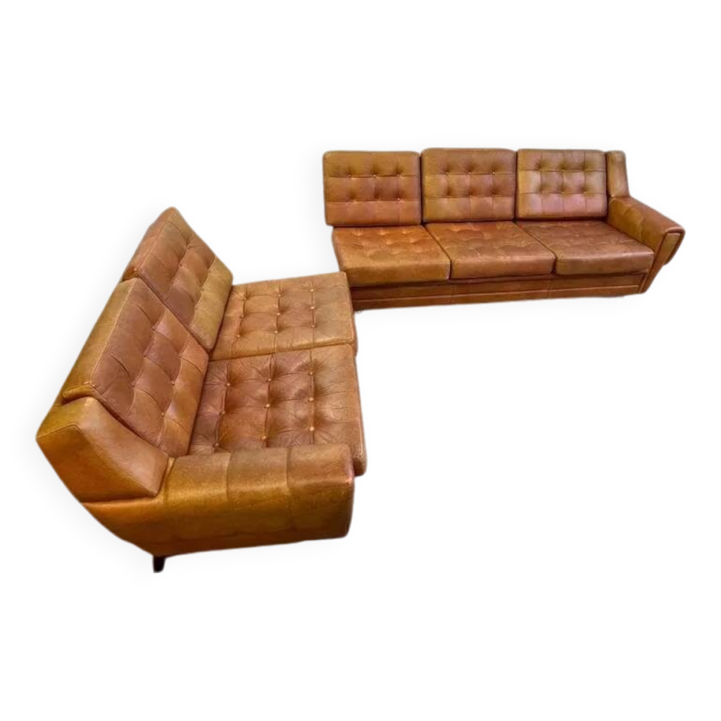 Canapé/canapé xl vintage : installation modulable | Selency