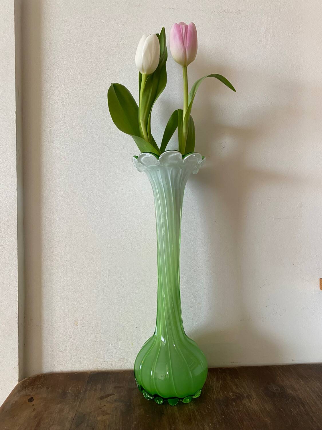 Soliflore vert et blanc | Selency