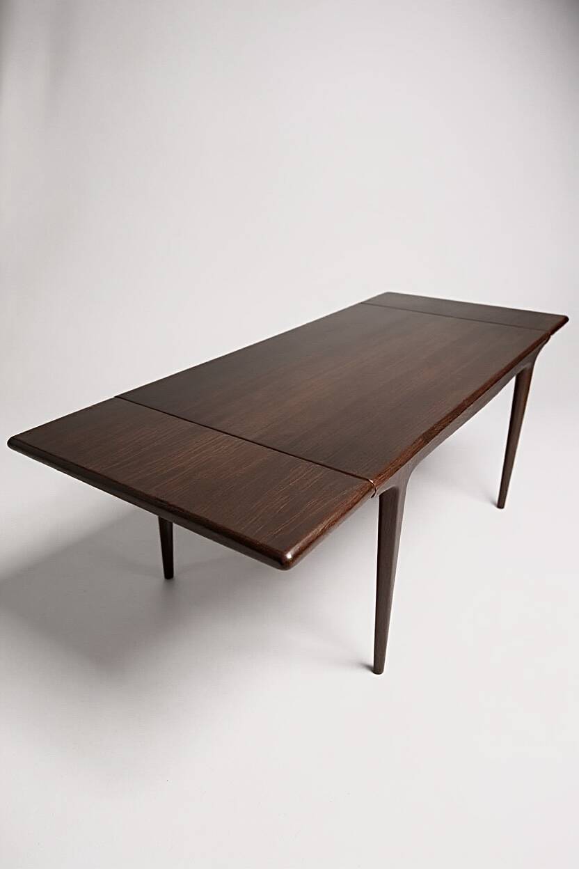 Table scandinave extensible Baumann, années 60-70 | Selency