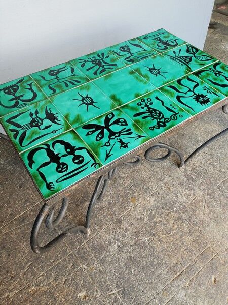 Table basse Jean Lurçat époque 1950/60 | Selency