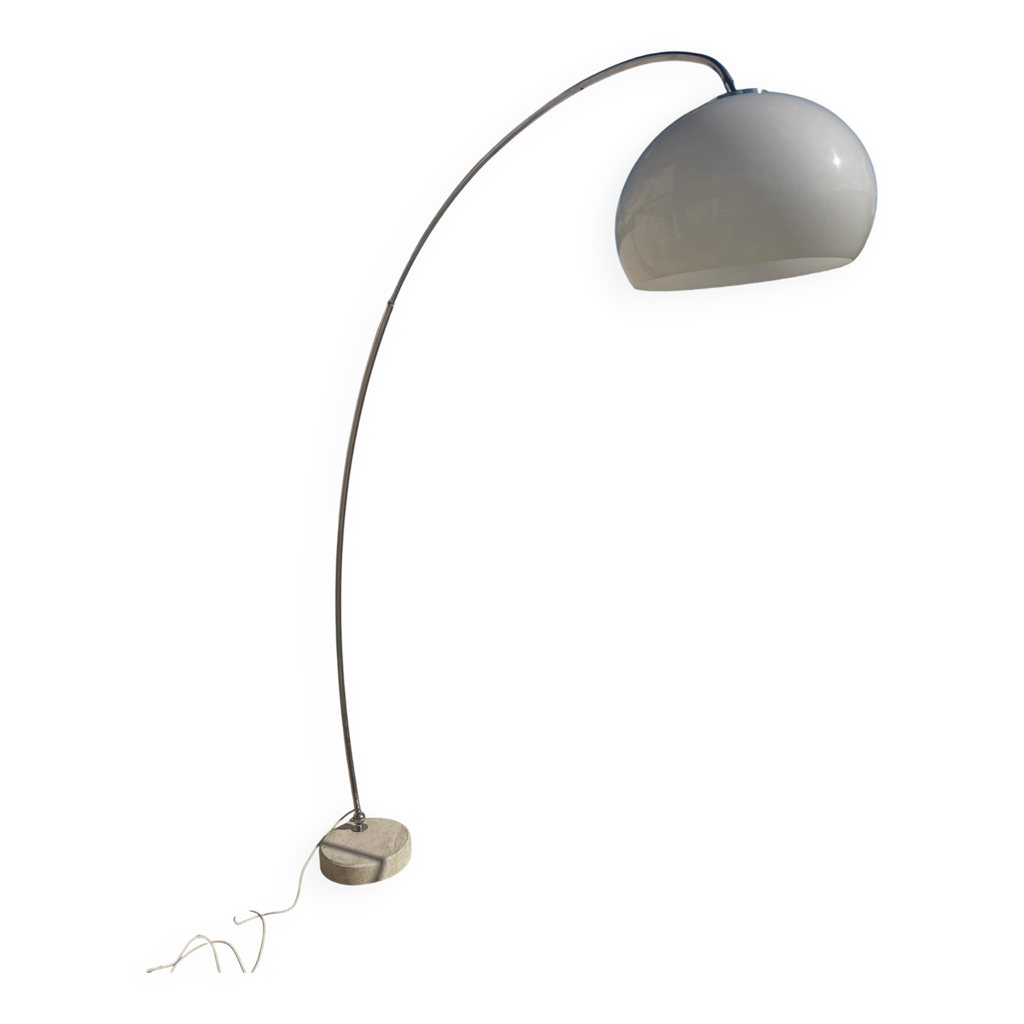 lampadaire arc design années 70 | Selency