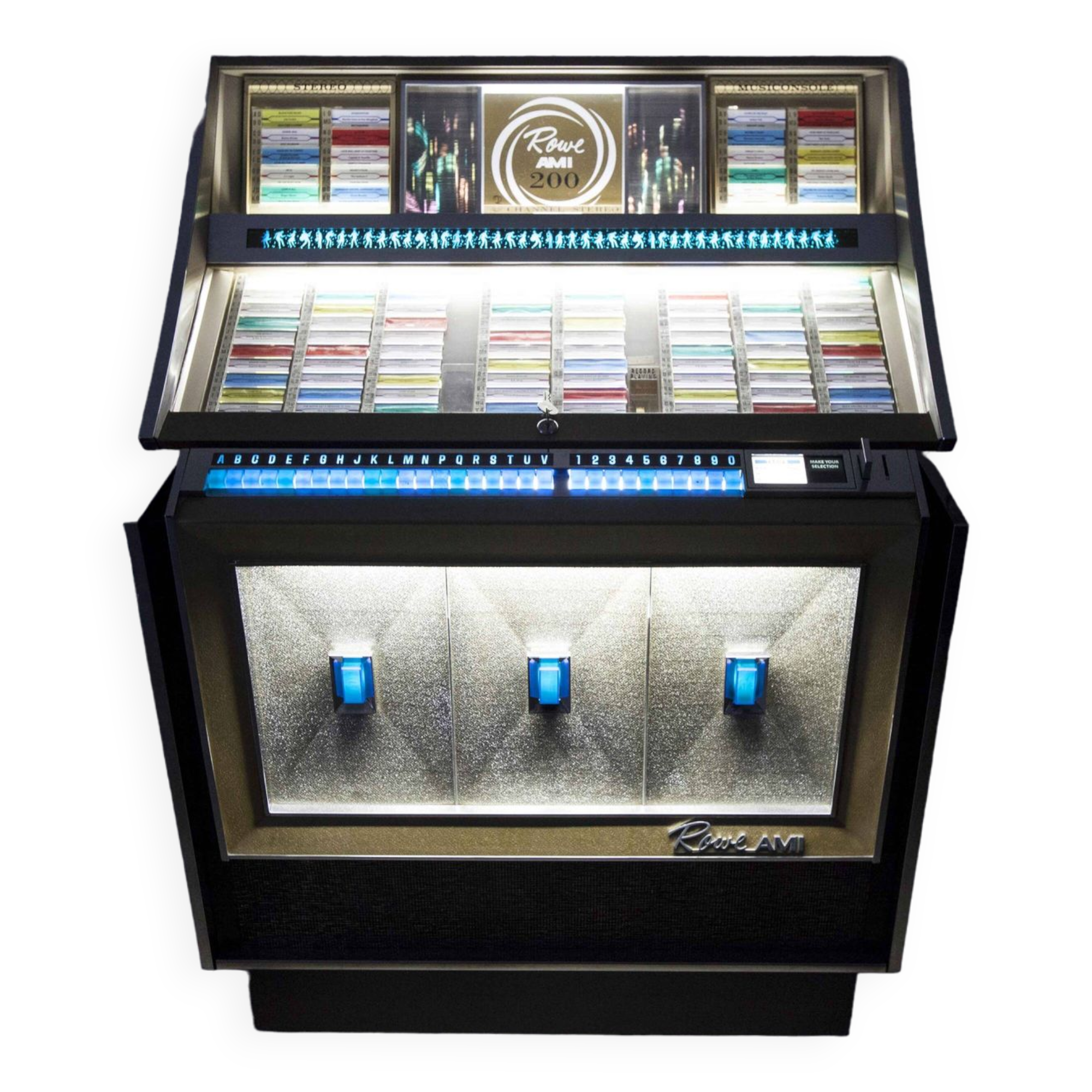 Jukebox rowe ami "diplomat" (jan) stéréo 1965 révisé et compile 60/70 ...