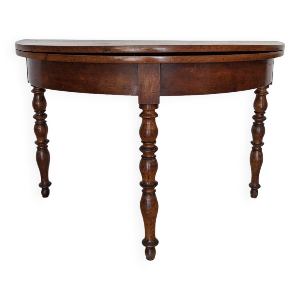 Table demi-lune pliable | Selency