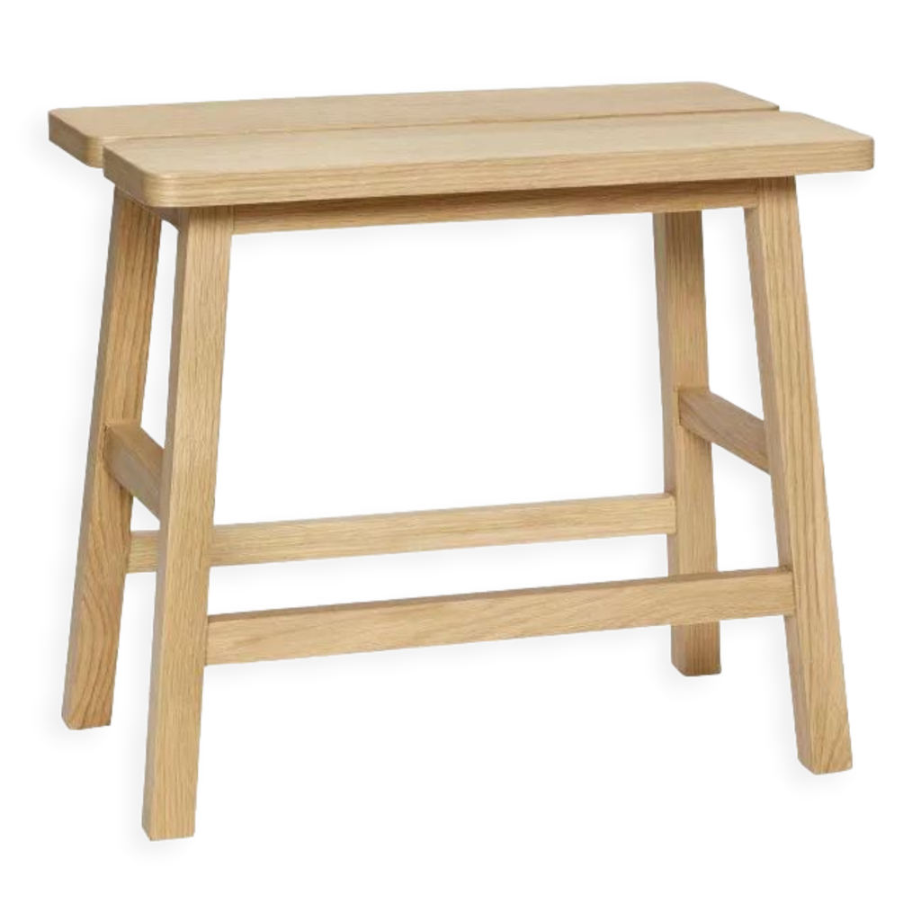 Tabouret design scandinave Hübsch en chêne clair | Selency