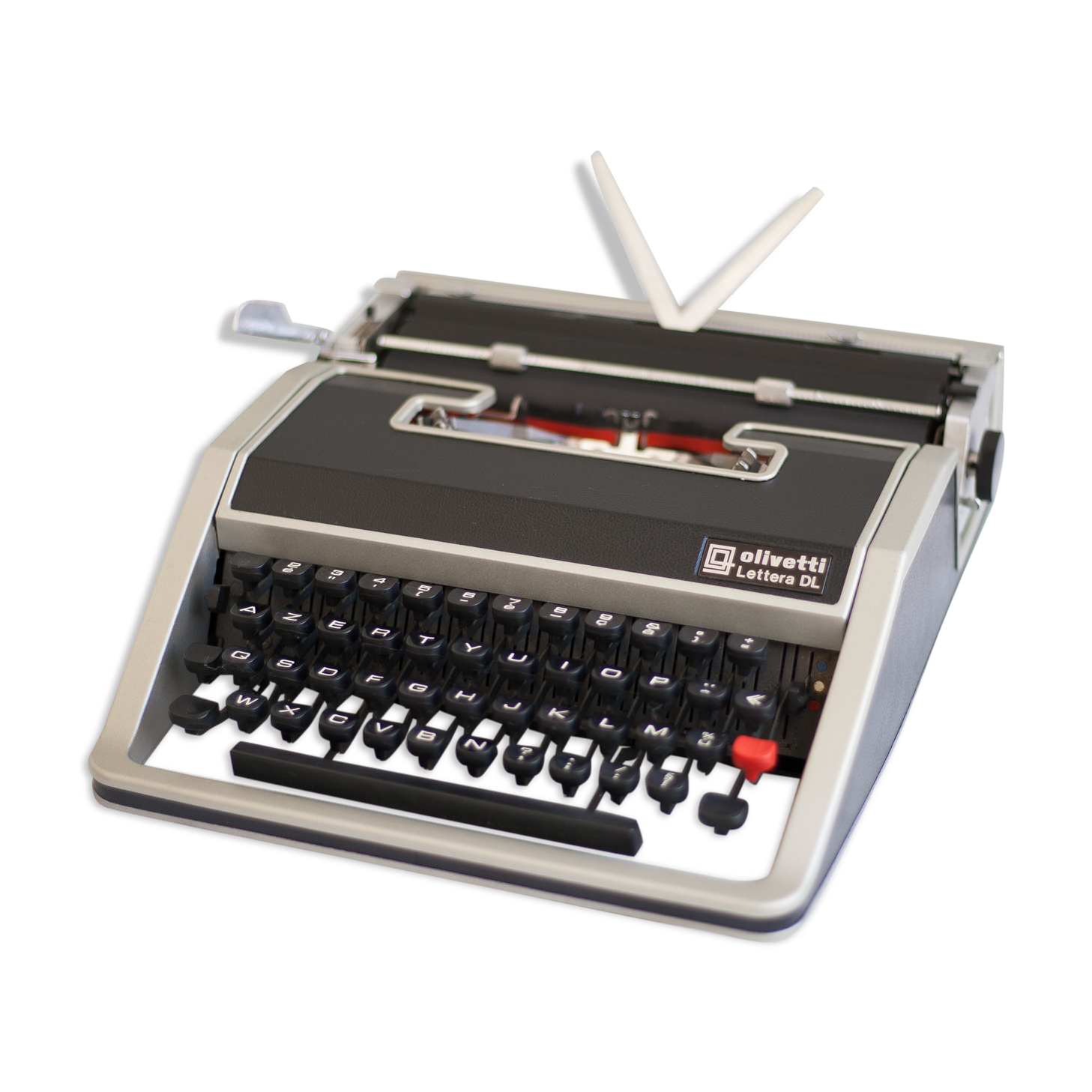 Machine à écrire olivetti lettera dl, typewriter, made in italy, 60's ...