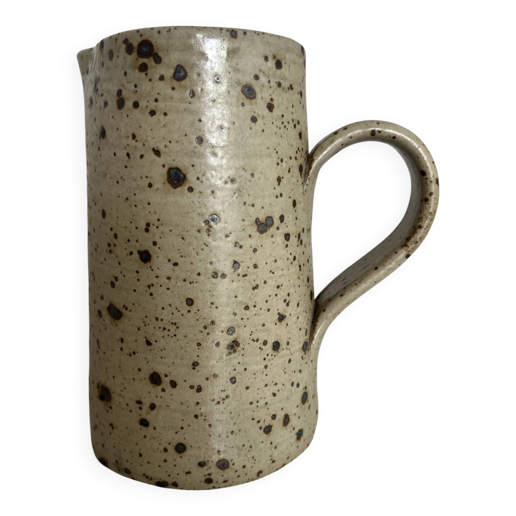 Pichet en gres pyrité | Selency