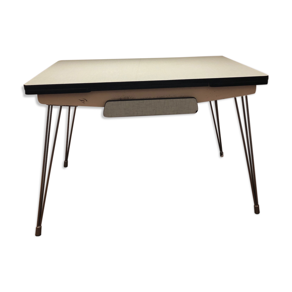 Table formica pied eiffel | Selency