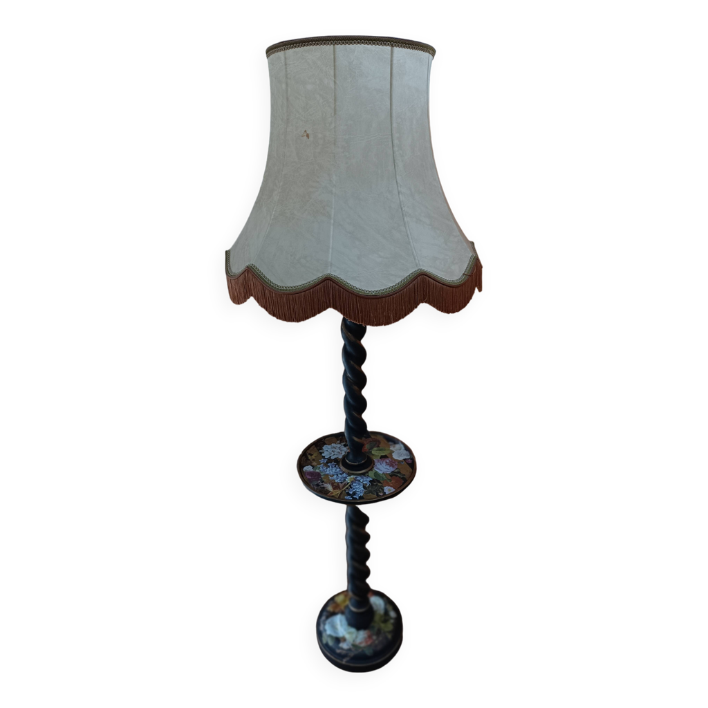 Ancienne lampe sur pied vintage Art Déco Sveltana | Selency