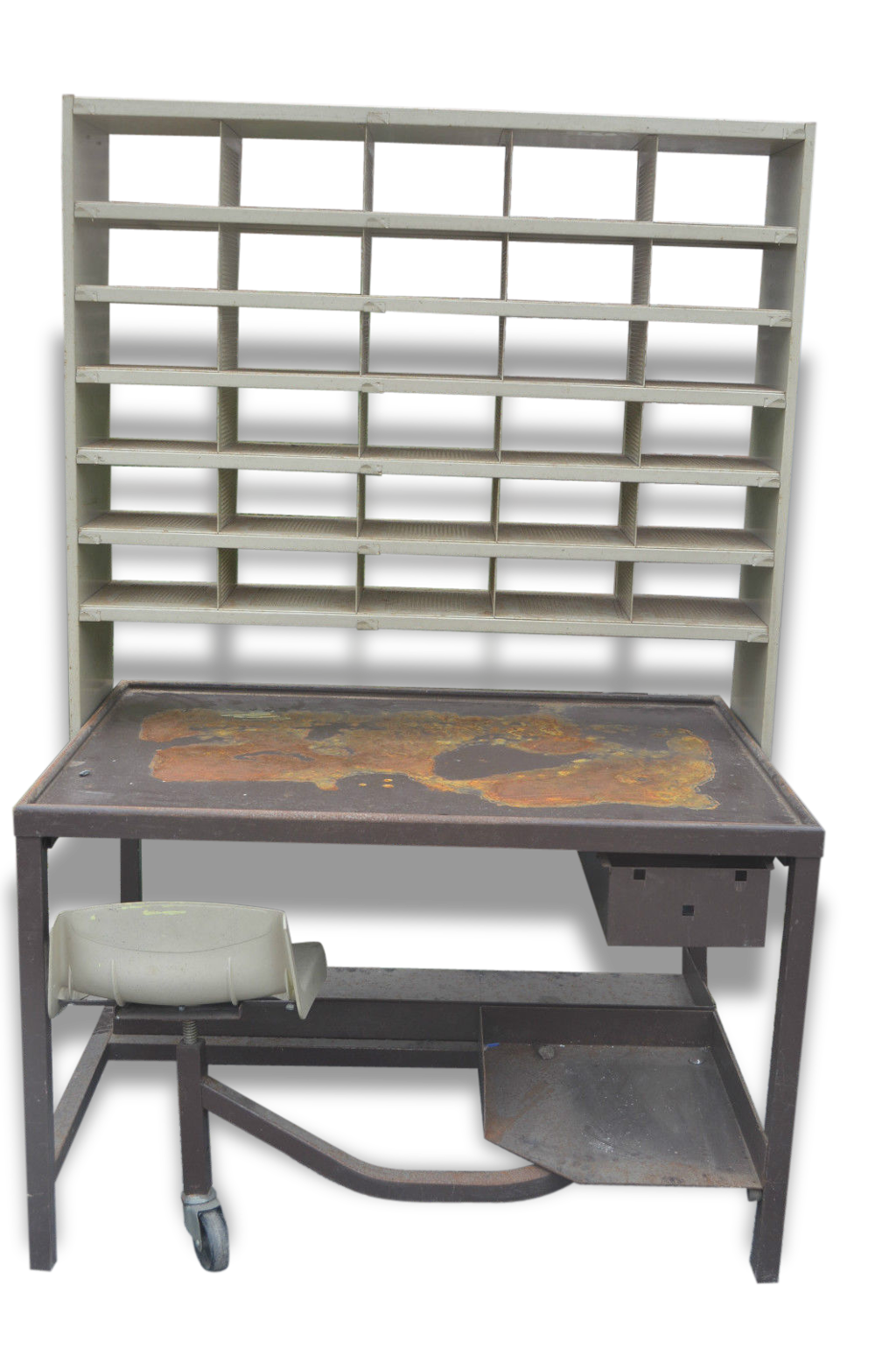 ANCIENNE TABLE DE TRI POSTAL | Selency
