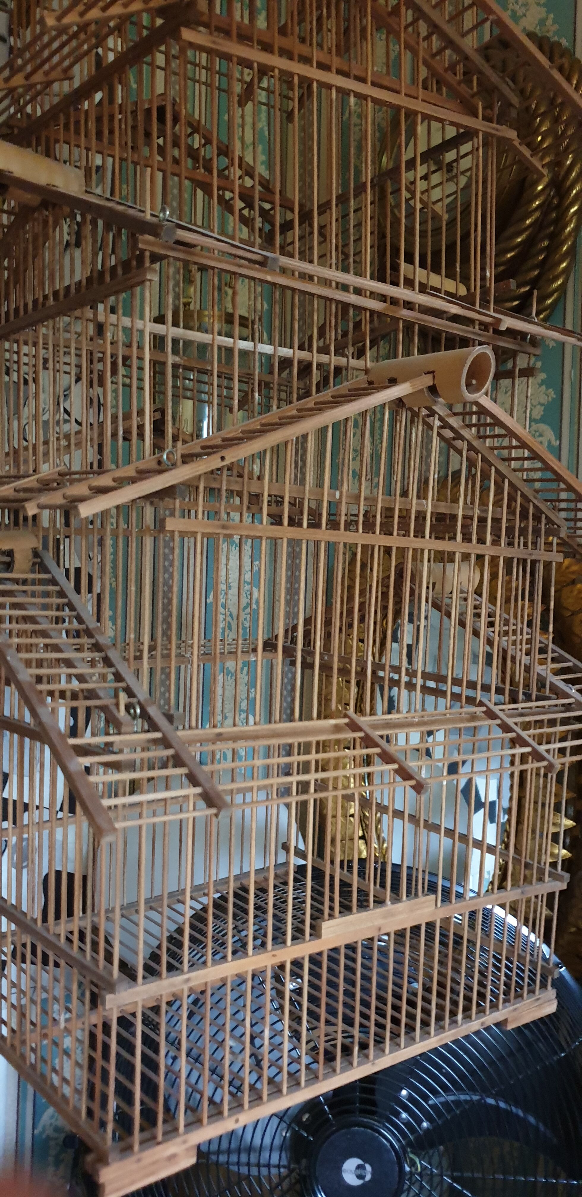 Cage artisanal en bois | Selency